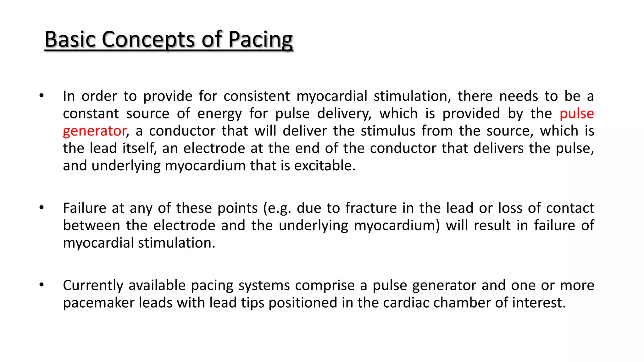 Components of Pacemaker and ICDs - understanding the hardware | PPTX ...