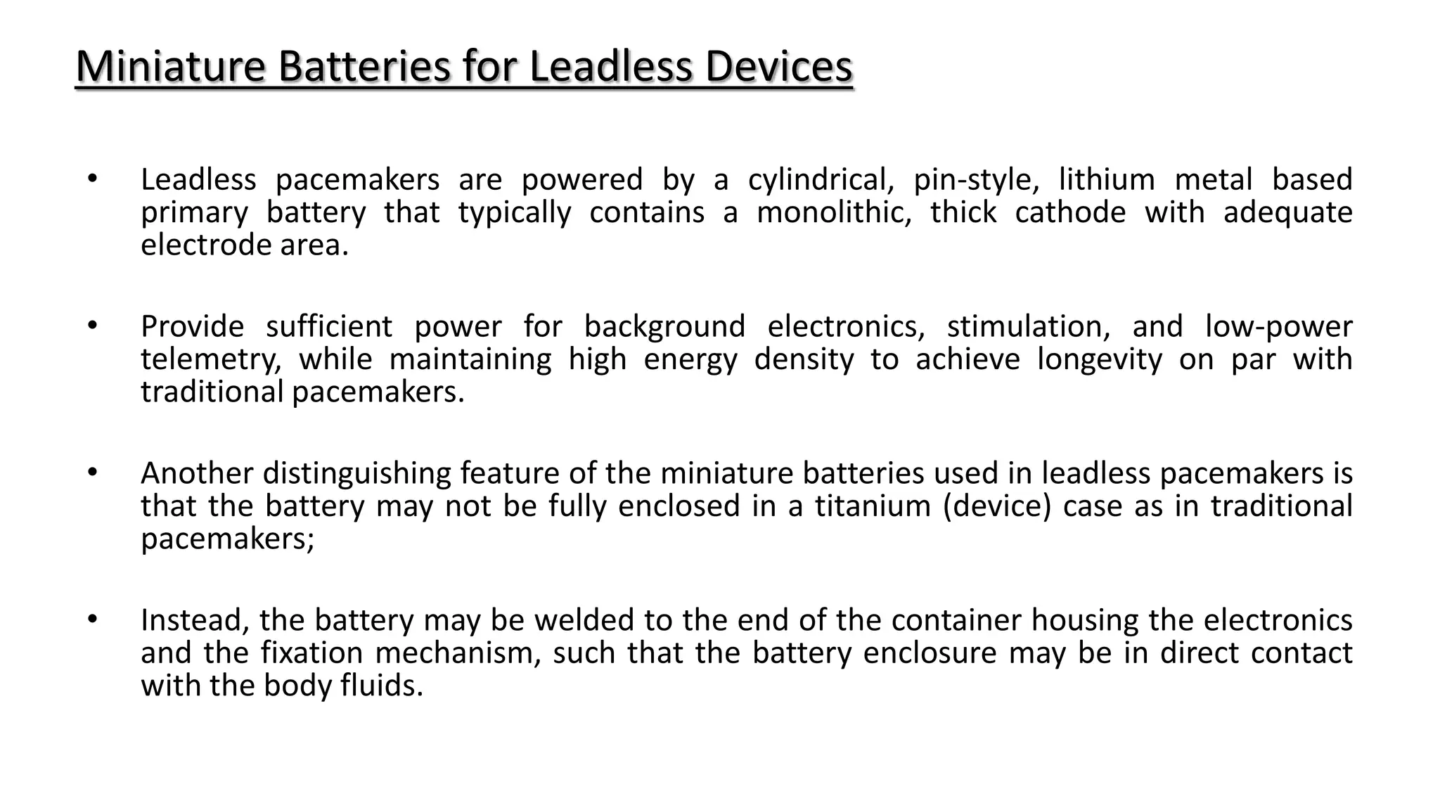 Components of Pacemaker and ICDs - understanding the hardware | PPTX ...