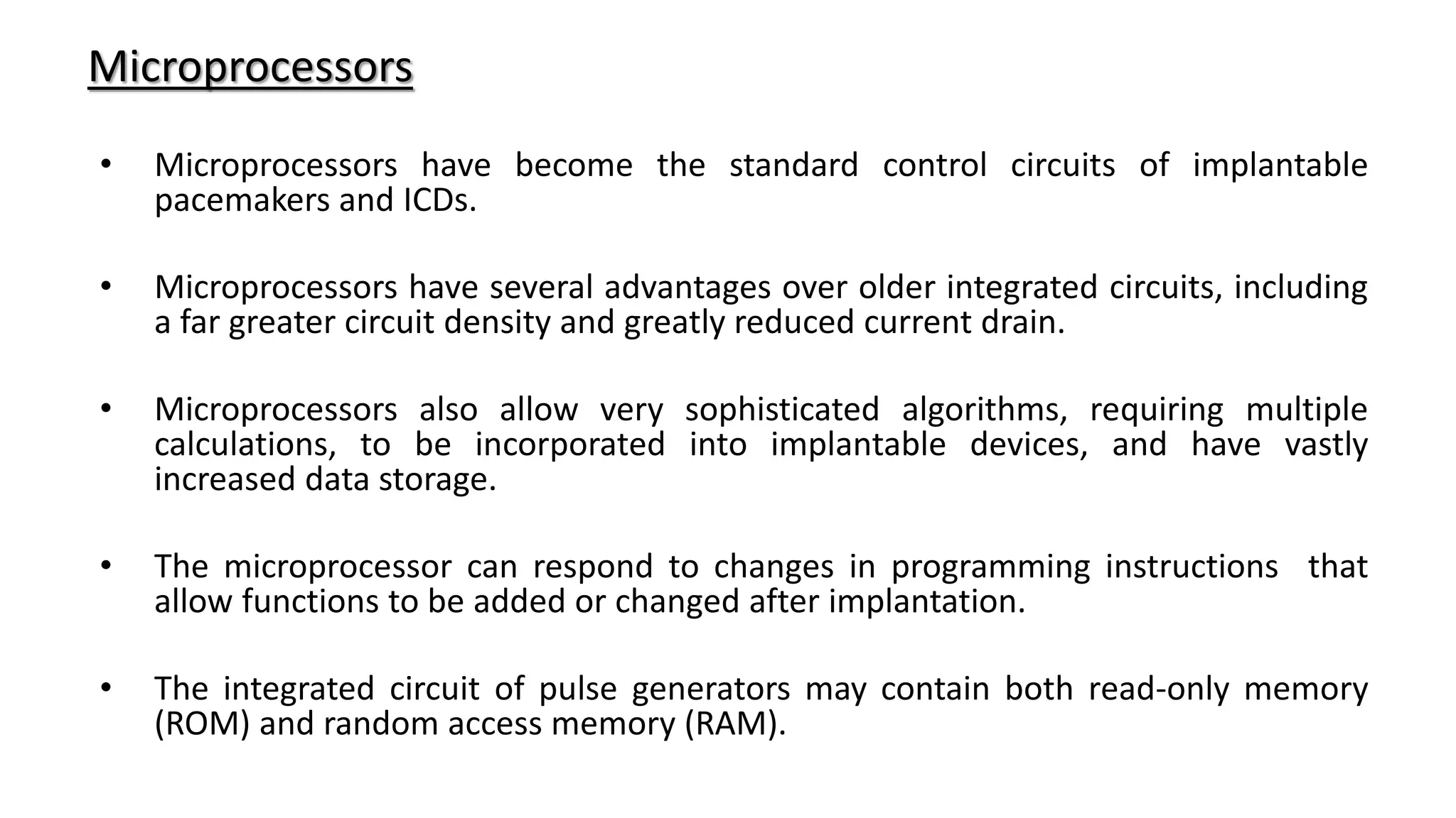 Components of Pacemaker and ICDs - understanding the hardware | PPTX ...
