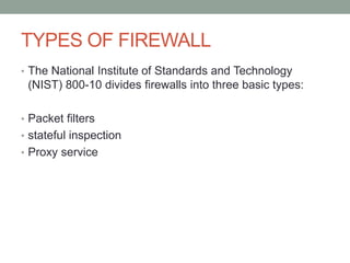 Hardware firewall | PPTX