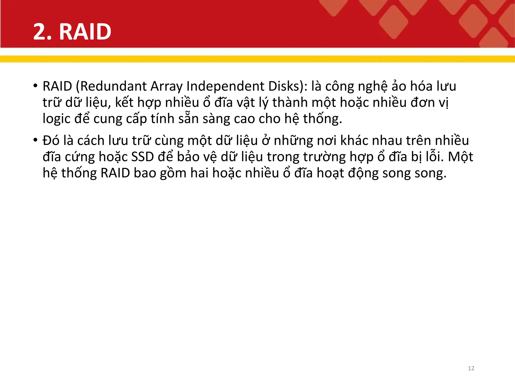 Tìm hiểu về RAID và Erasure Coding .pptx