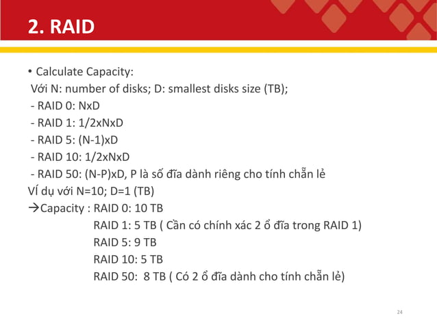 Tìm hiểu về RAID và Erasure Coding .pptx
