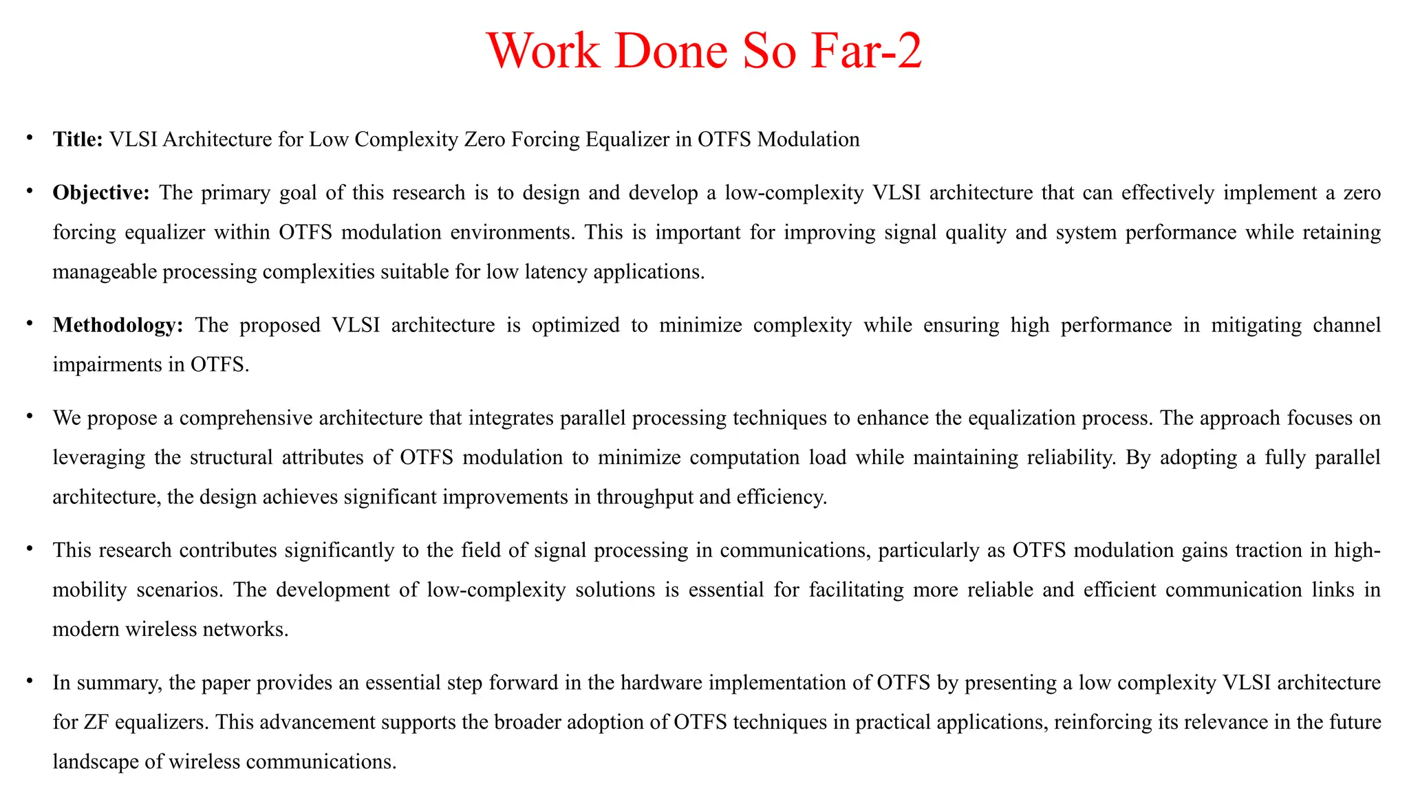 Hardware Implementation of OTFS Modulation.pptx