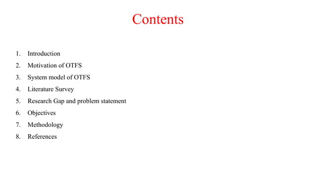 Hardware Implementation Of Otfs Modulationpptx