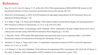 Hardware Implementation of OTFS Modulation.pptx