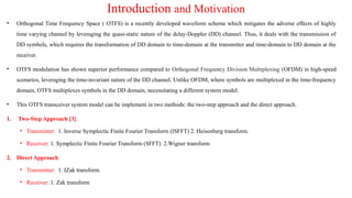 Hardware Implementation of OTFS Modulation.pptx