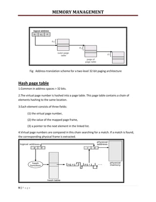 Hardware implementation of page table | PDF