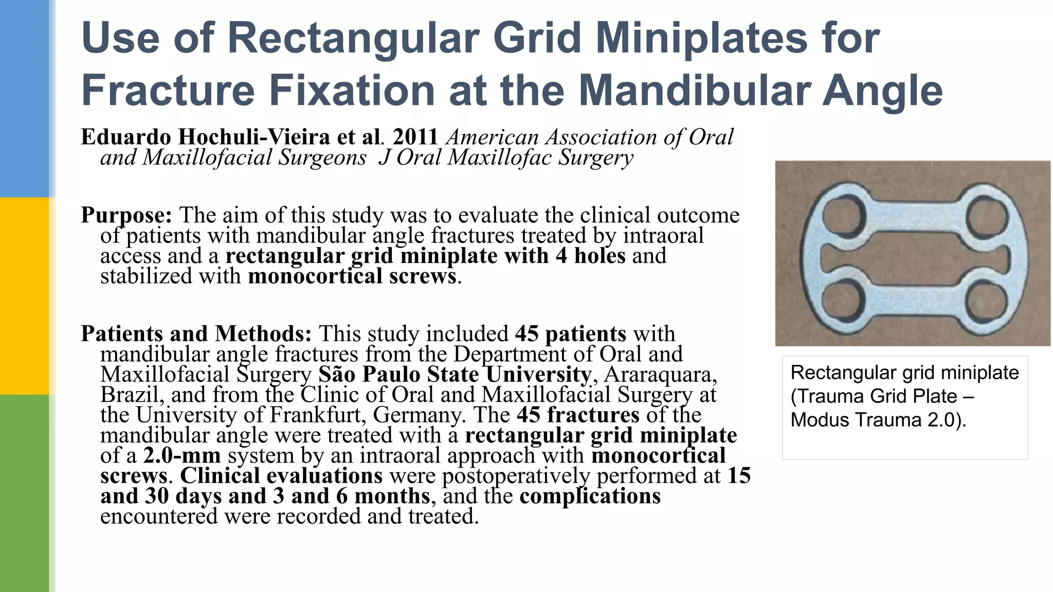 Hardware in maxillofacial trauma | PPTX
