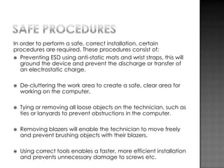 Hardware installation- Dheelan RS | PPT