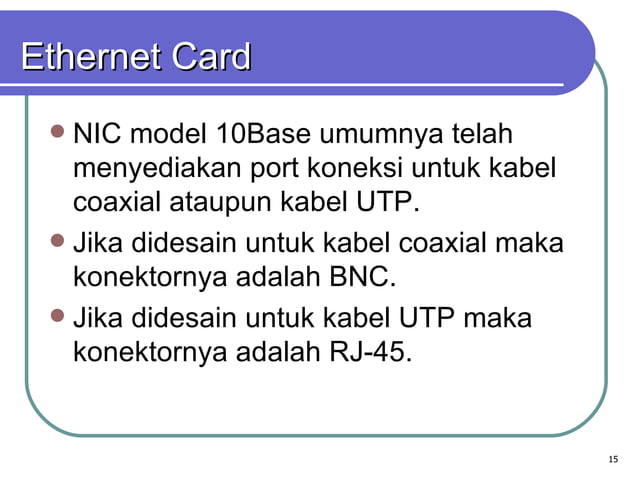 Hardware jaringan | PPT