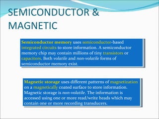 Hardware Memory | PPT
