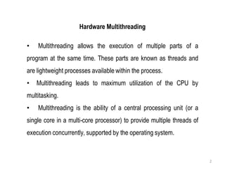 Hardware Multithreading.pdf
