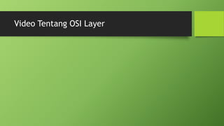 Hardware pada osi layer | PPT | Free Download