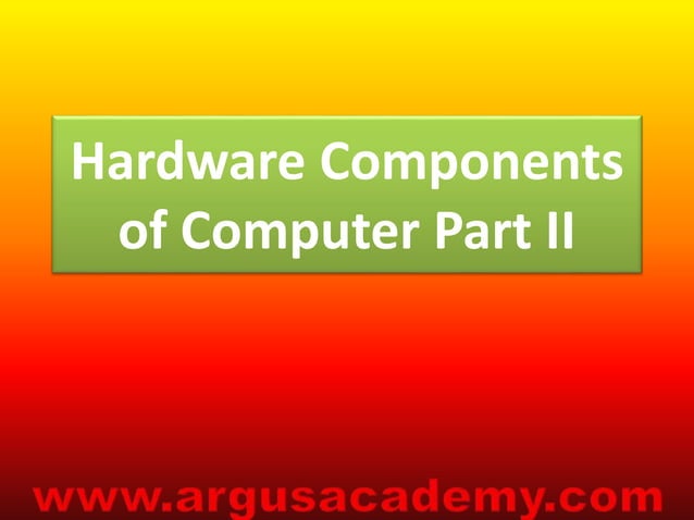 CPU Hardware | PPT