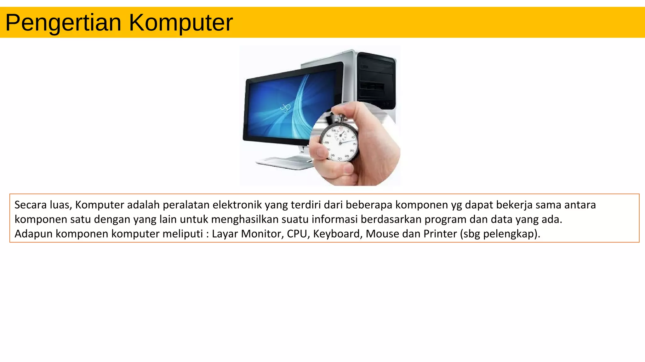 HARDWARE / PERANGKAT KERAS KOMPUTER | PPT
