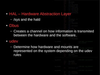 Linux: Hardware Settings | PPT
