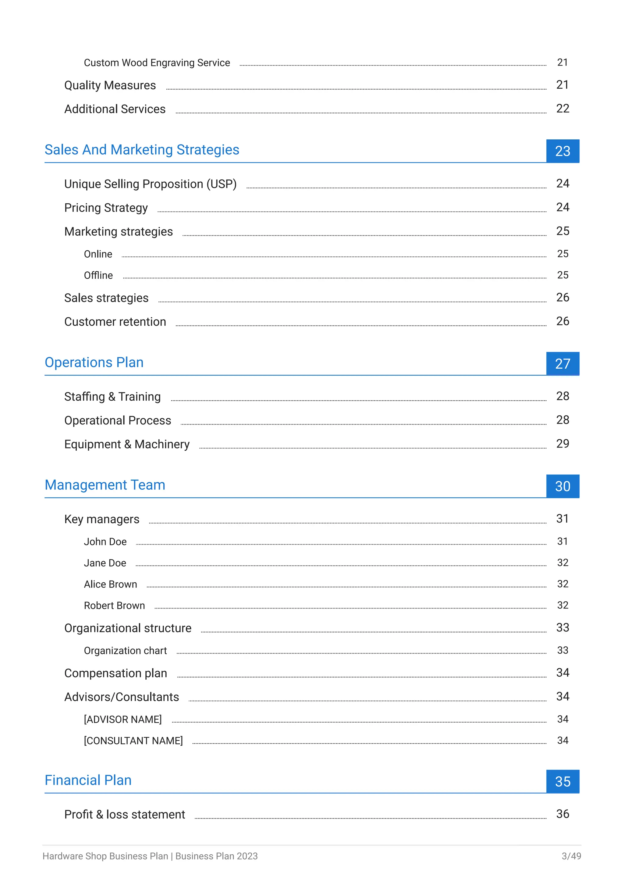 Hardware Shop Business Plan Example .pdf