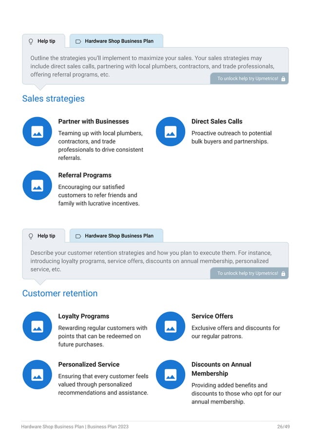 Hardware Shop Business Plan Example .pdf | Business Accounting ...