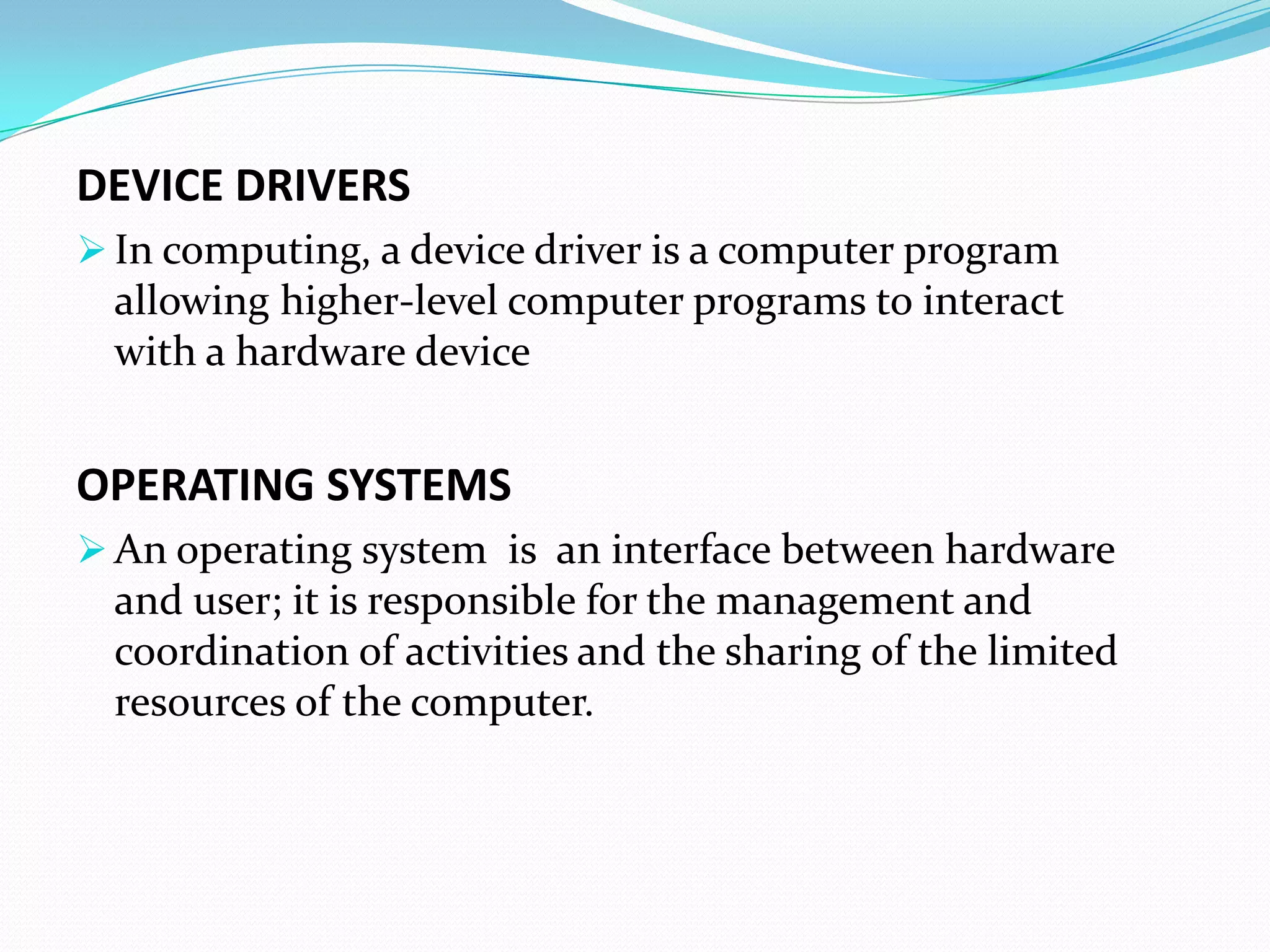 Hardware & Software | PPTX
