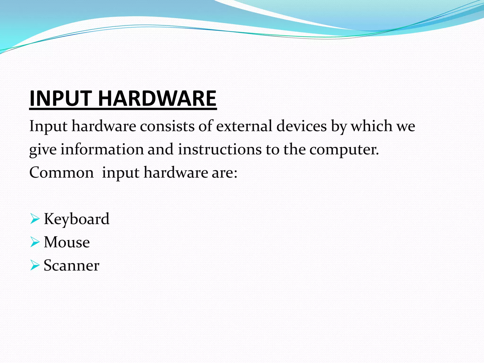 Hardware & Software | PPTX