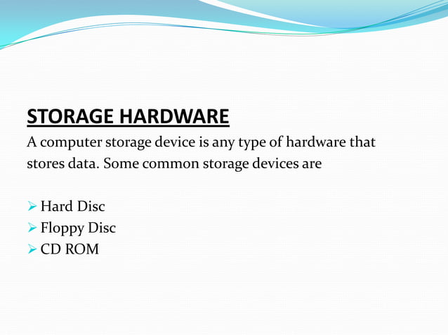 Hardware & Software | PPTX