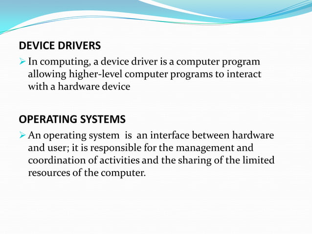 Hardware & Software | PPTX