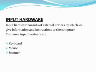 Hardware & Software | PPTX