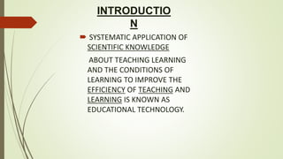 Hardware software approach of Educational Technology | PPTX