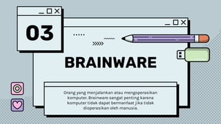 SISTEM KOMPUTER HARDWARE SOFTWARE BRAINWARE.pptx