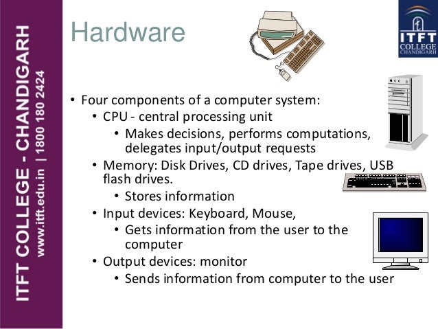 ITFT - Hardware & software concept