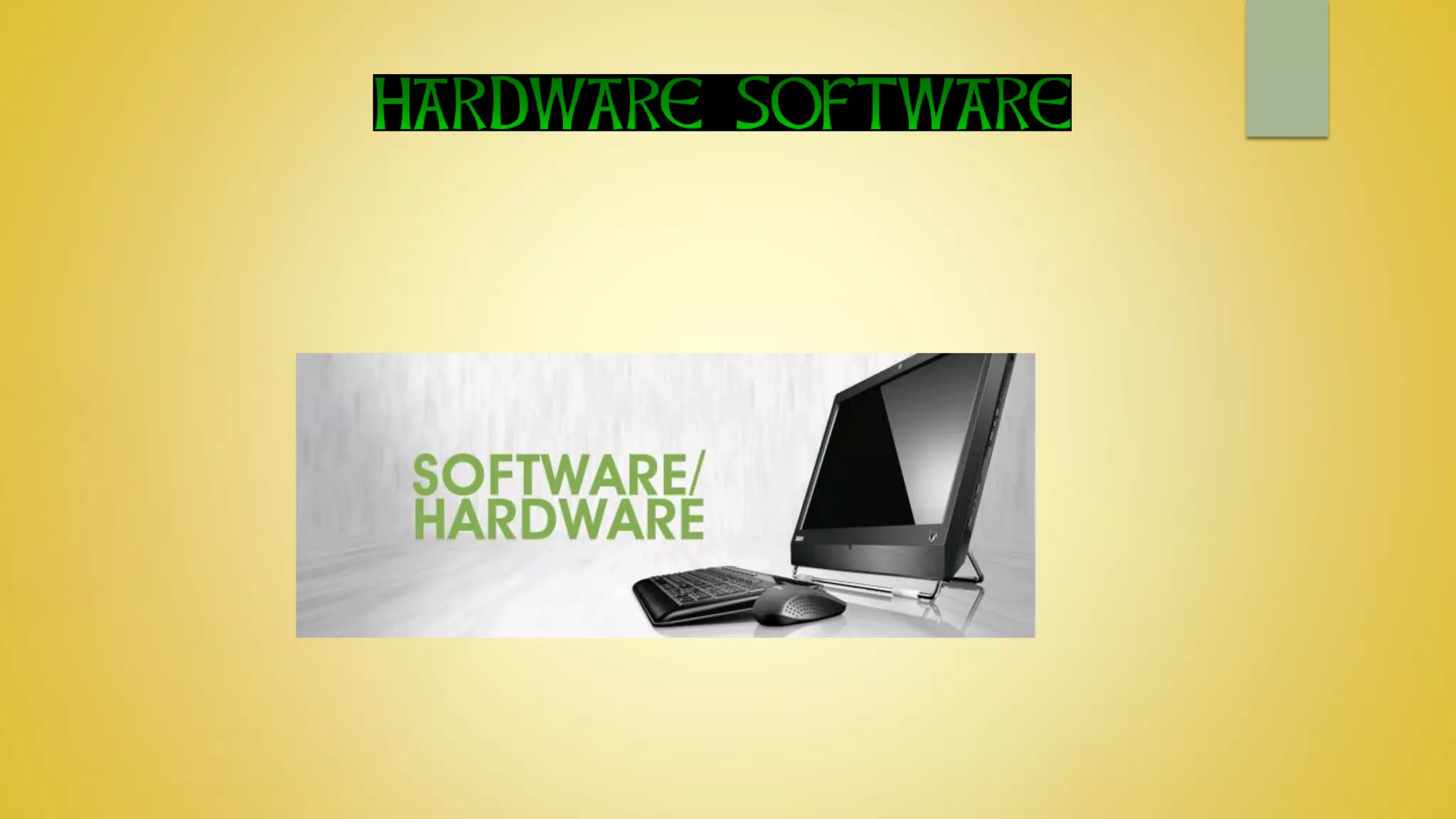 Hardware sofware | PPT