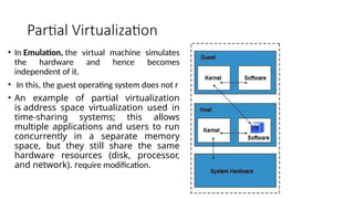 Hardware Virtualization on cloud computing technology | PPT