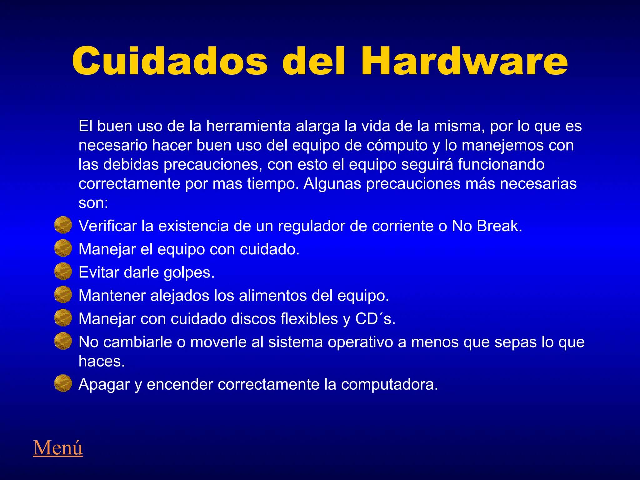Hardware y Software Presentación Completa | PPT