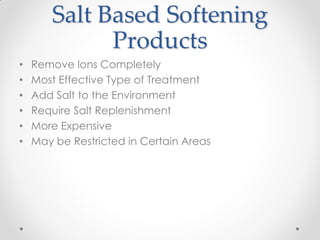 Hard Water Problems and Solutions | PDF