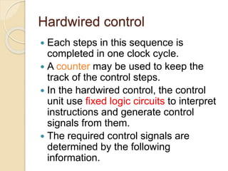 Hardwired control | PPTX