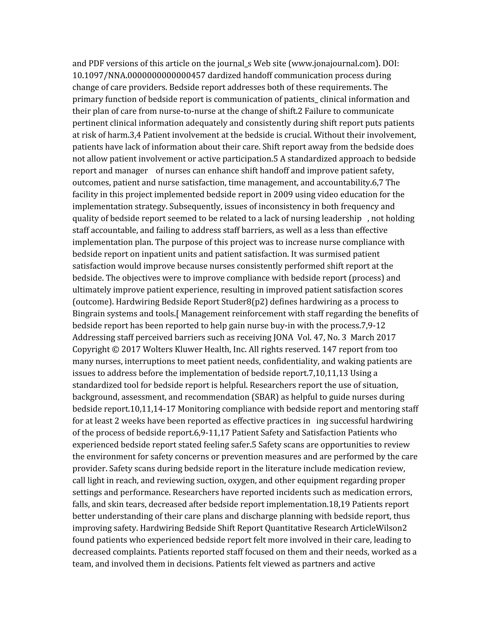 Hardwiring Bedside Shift Report Quantitative Research Article.pdf