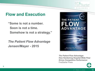 Hardwiring Hospital-Wide Flow To Drive Competitive Performance | PPTX