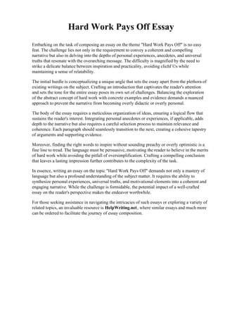 Hard Work Pays Off Essay.pdf