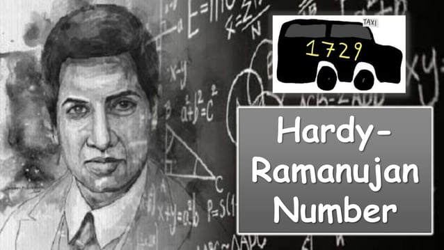 Hardy-Ramanujan number | PPTX