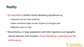 Hardy weinberg equilibrium | PPTX