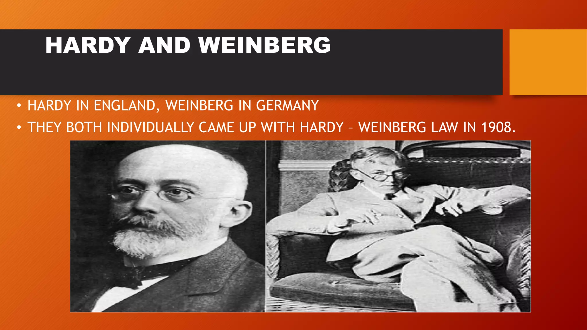 Hardy - Weinberg principle | PPTX