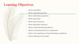 Hardy weinberg equilibrium | PPTX