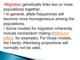 Hardy weinberg law | PPTX