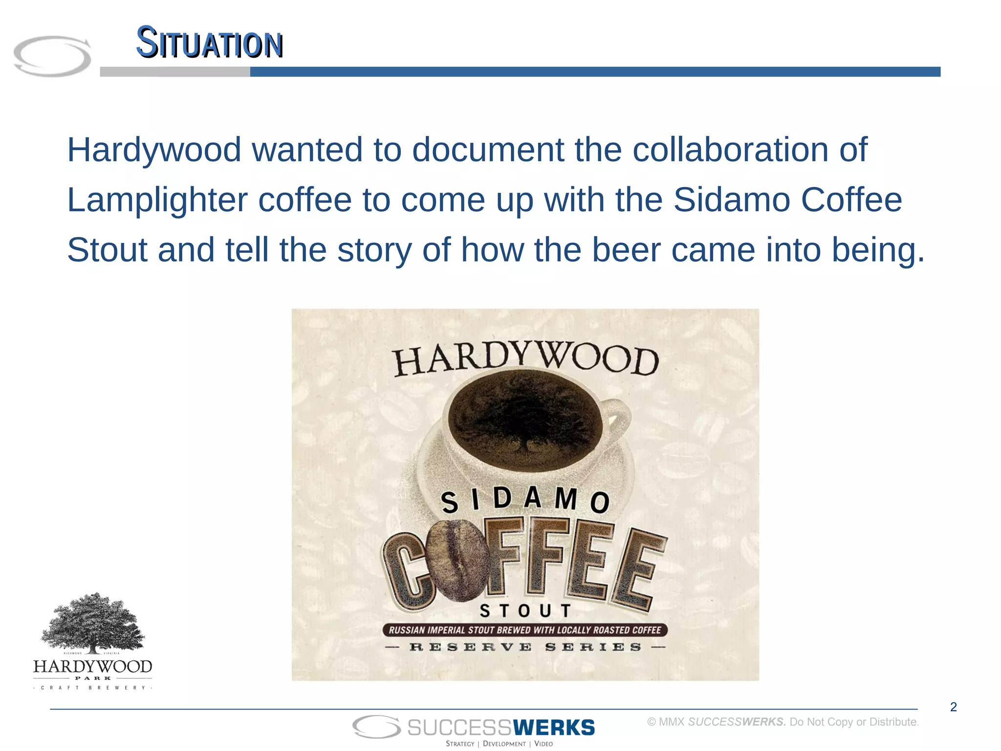 Hardywood craft brewery social media roi case study 2 | PPT
