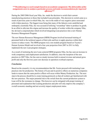 Lean Manufacturing Research | PDF