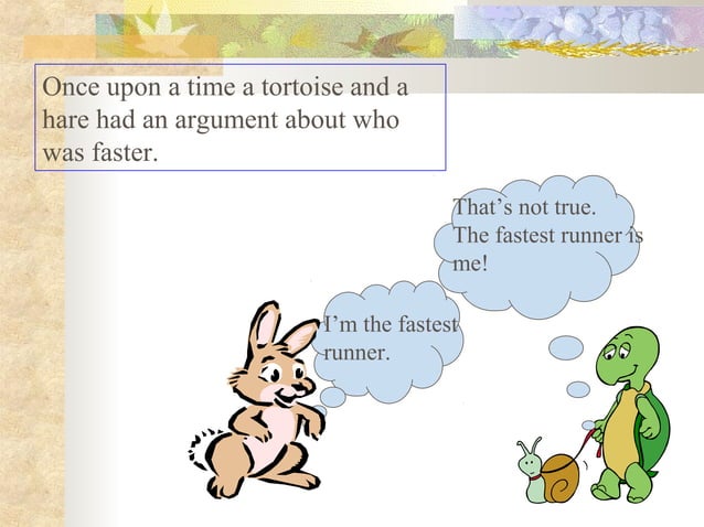 Hare and tortoise | PPT