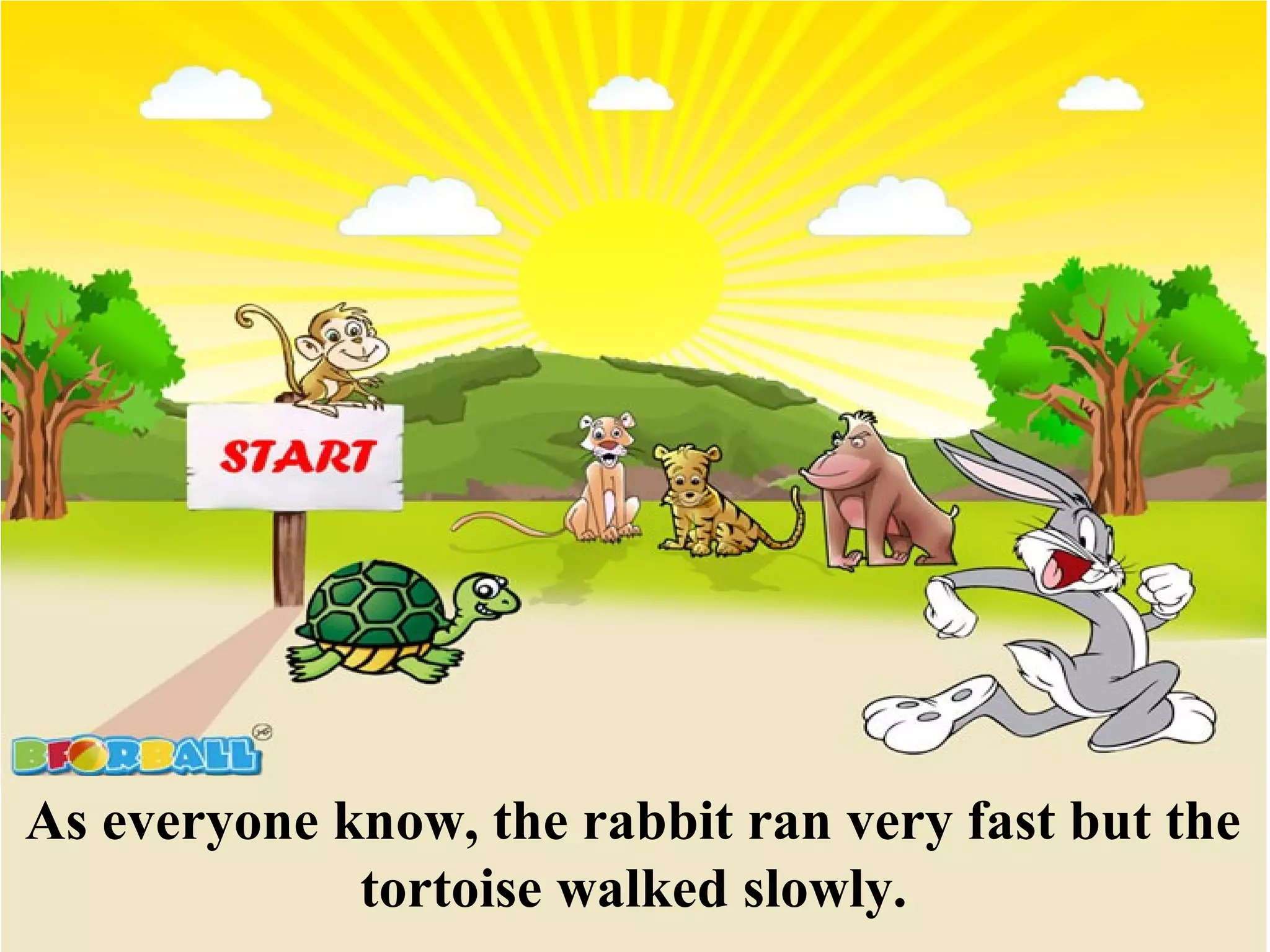 The Hare and the Tortoise Short Story | PPT