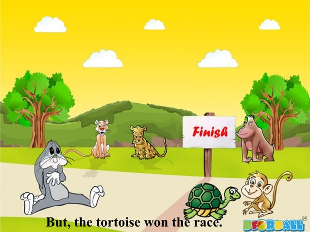 The Hare and the Tortoise Short Story | PPT