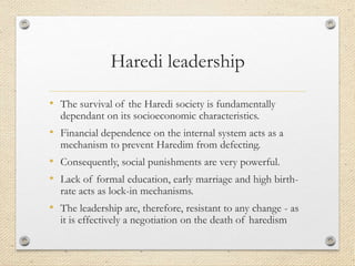Haredi presentation | PPT