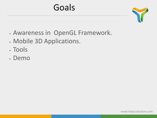 3D Visualization On iOS | PPT | 3-D Graphics | Computer Software and Applications